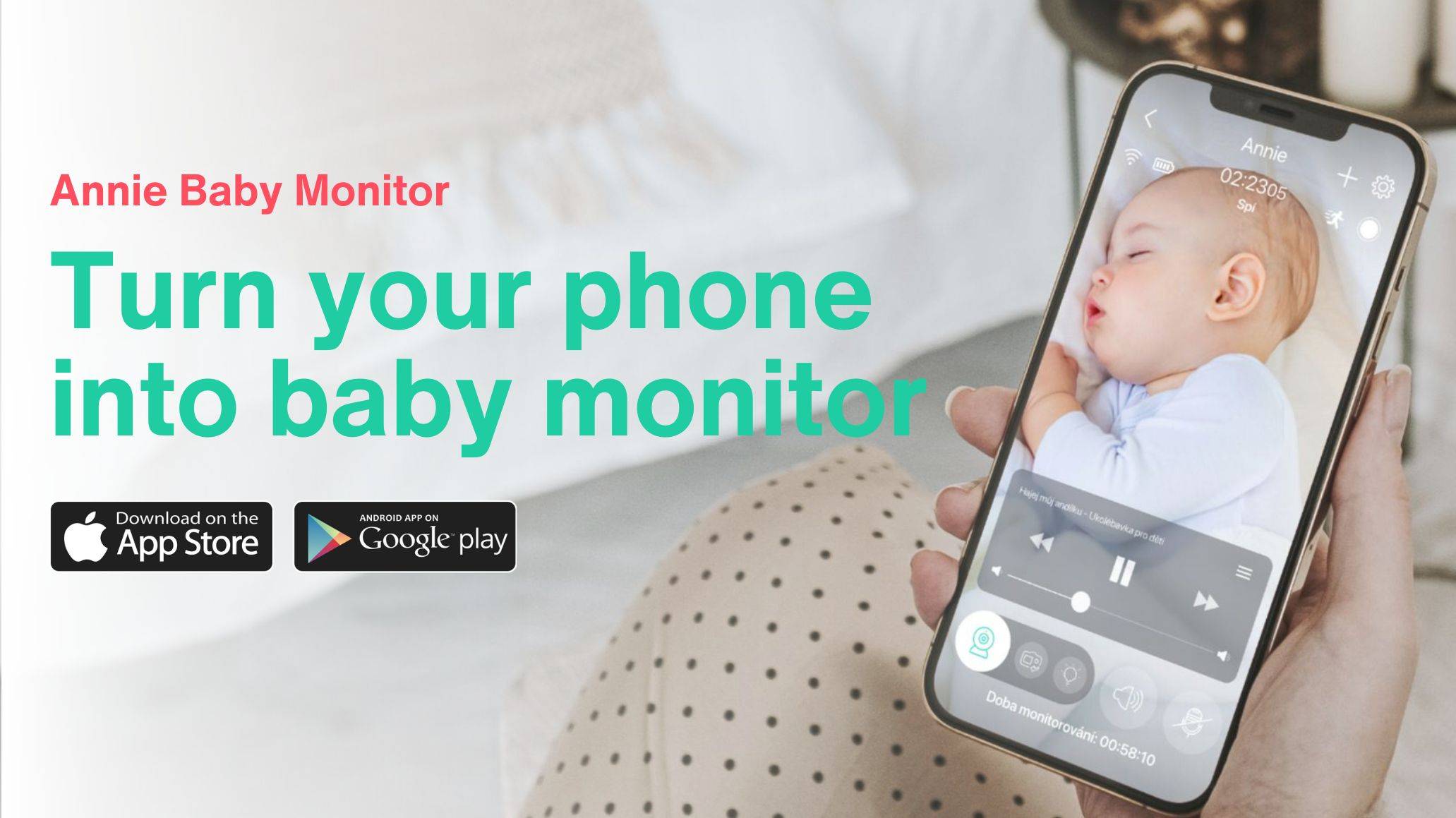 Turn Phone Into Baby Monitor: Step By Step Guide - Annie Baby Monitor