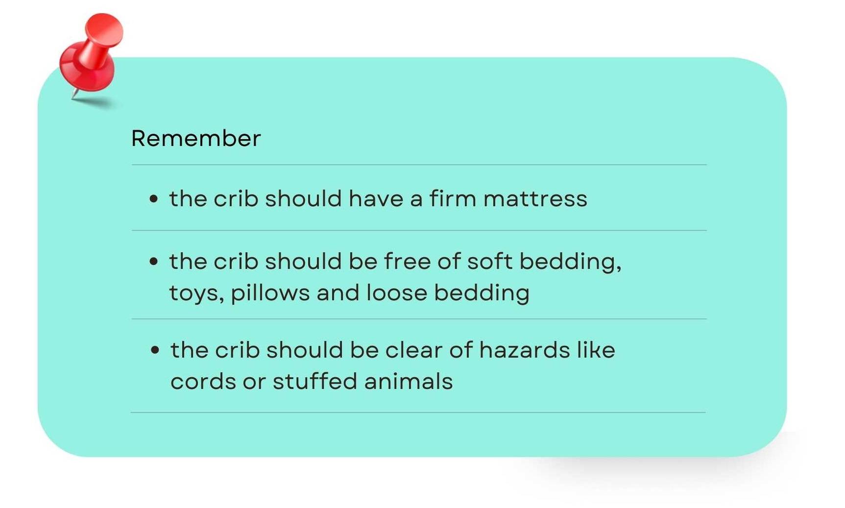 The Safe Sleep Seven Keep Baby Safe During Sleep Annie Baby Monitor