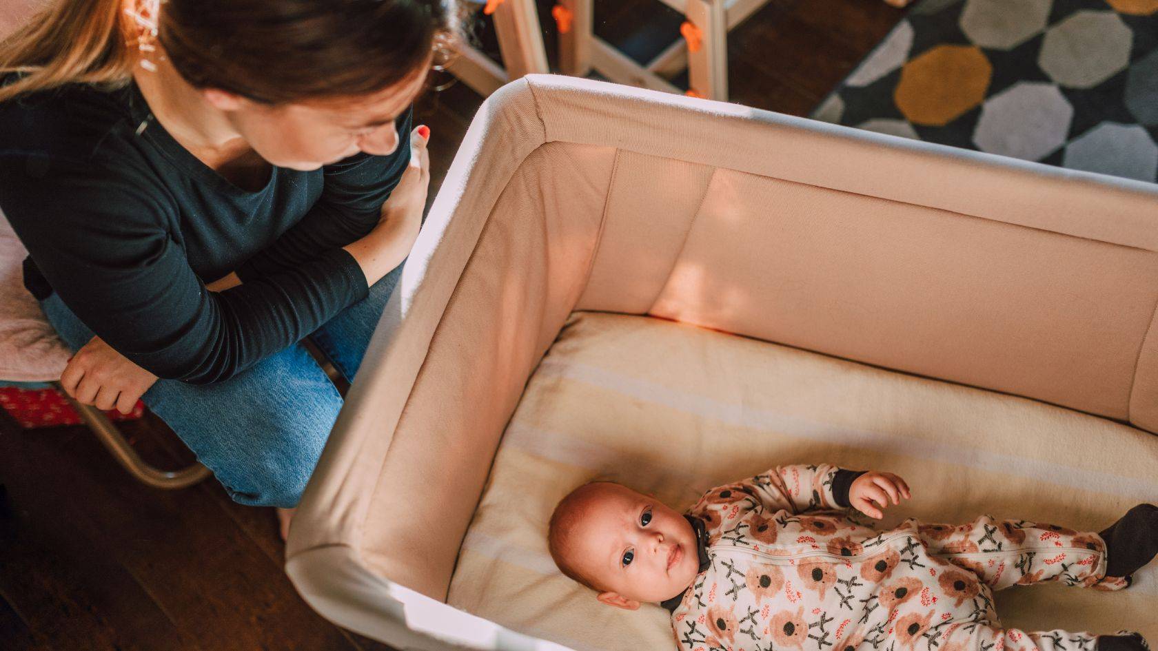 Why do newborns roll to the side while sleeping? - Annie Baby Monitor