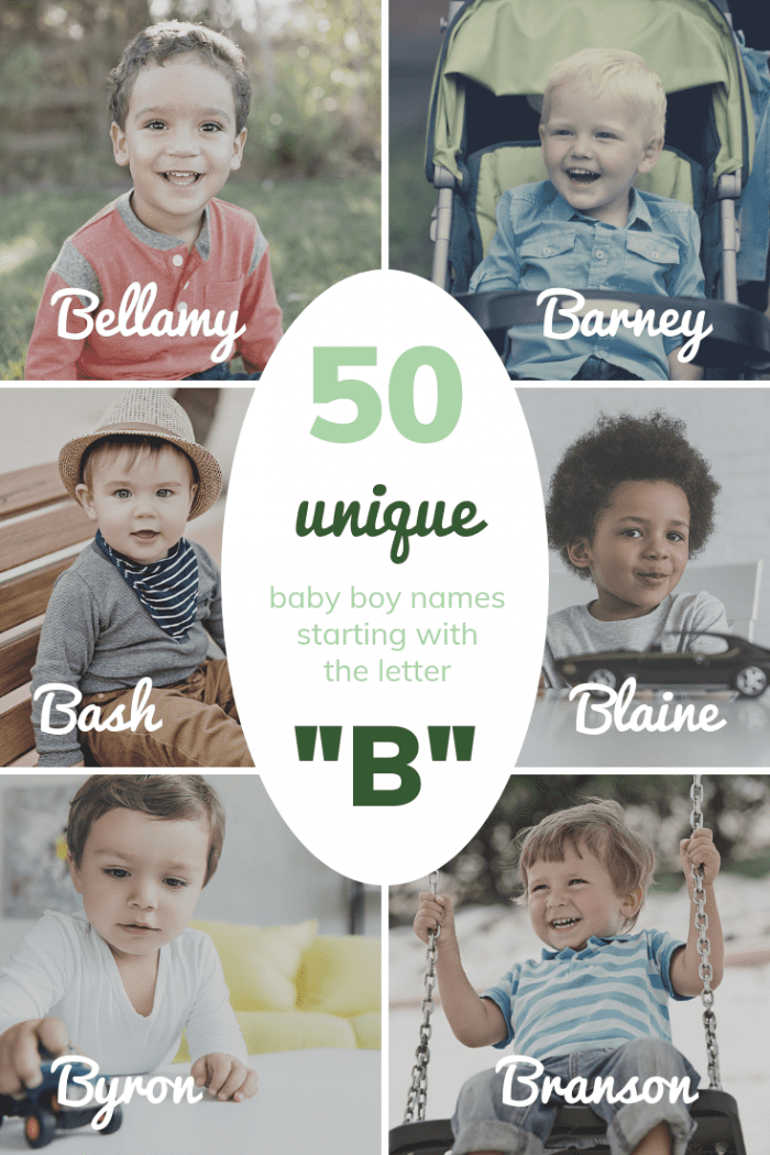 50 Unique Baby Boys Names That Start With “B” - Annie Baby Monitor