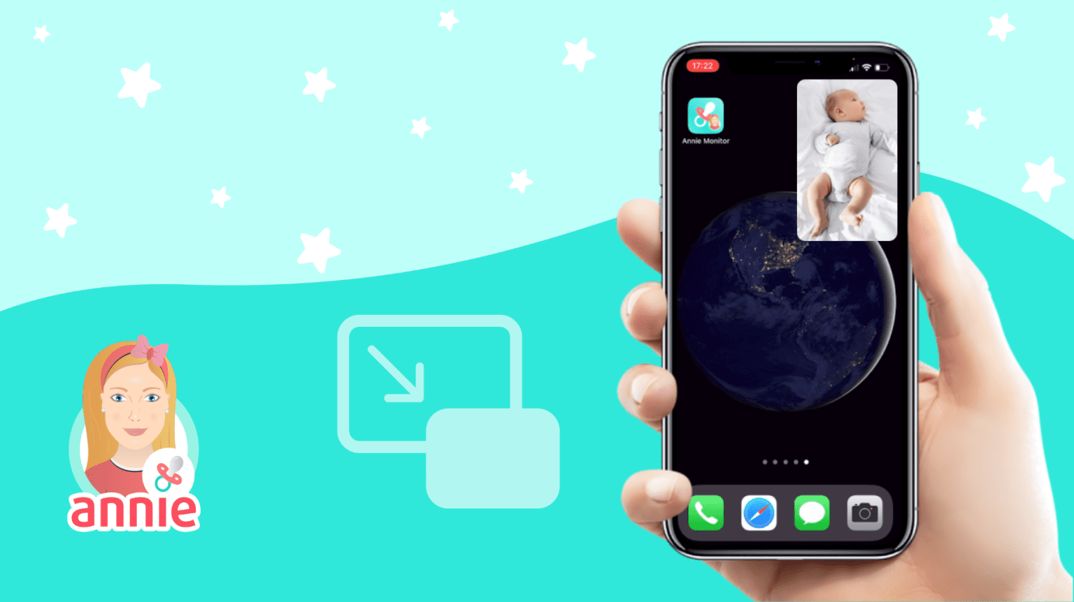 Picture in Picture Baby Monitor - Annie Baby Monitor
