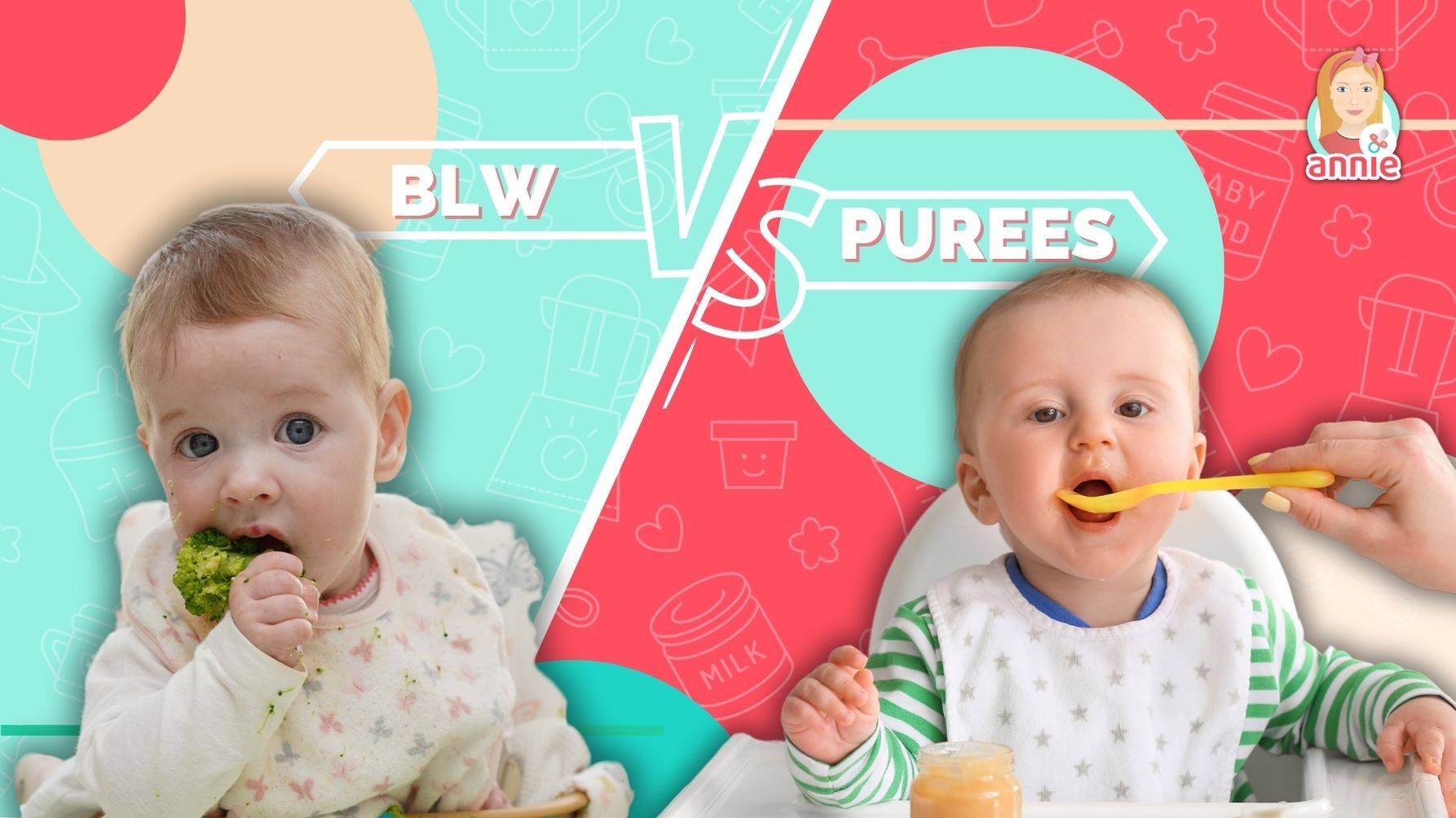 Baby Led Weaning vs Purees: Which to choose and why? - Annie Baby Monitor