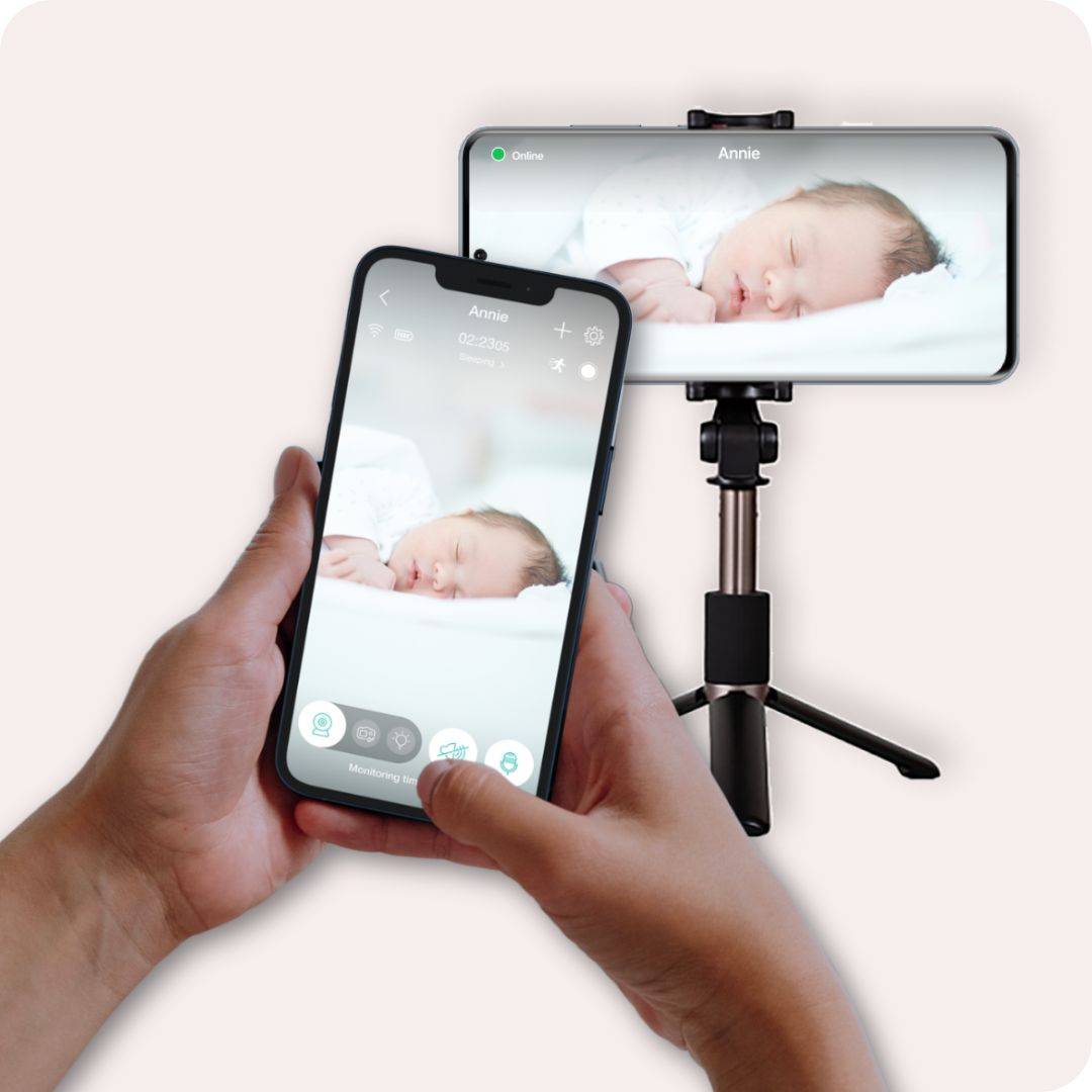 Baby Monitor App With 2 Phones: Explore the App - Annie Baby Monitor