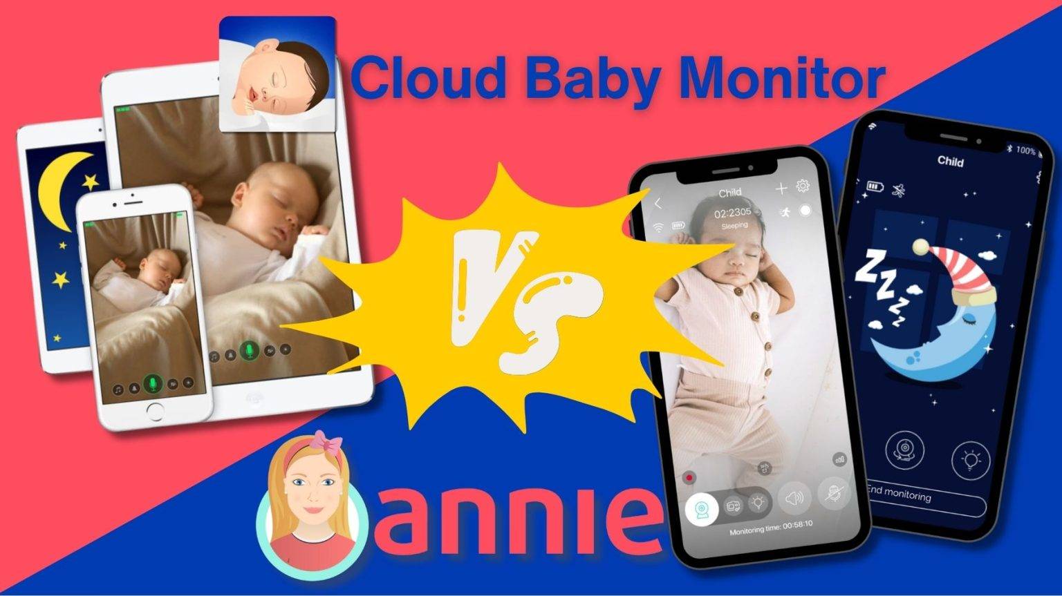 Cloud Baby Monitor App Alternative - Annie Baby Monitor