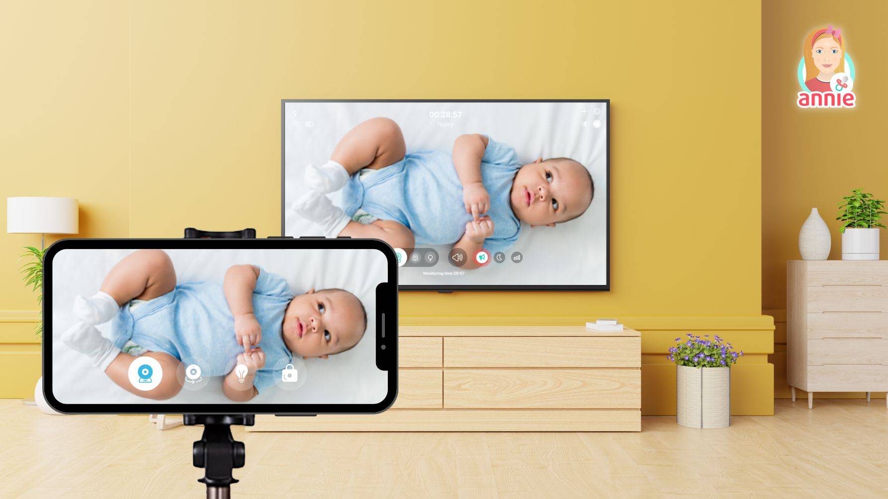 Annie Baby Monitor Is Now Available on Android TV - Annie Baby Monitor
